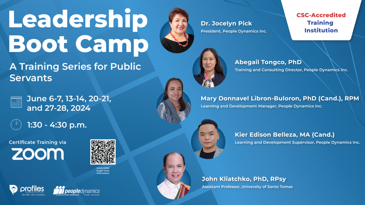 Leadership Boot Camp: A Training Series for Public Servants